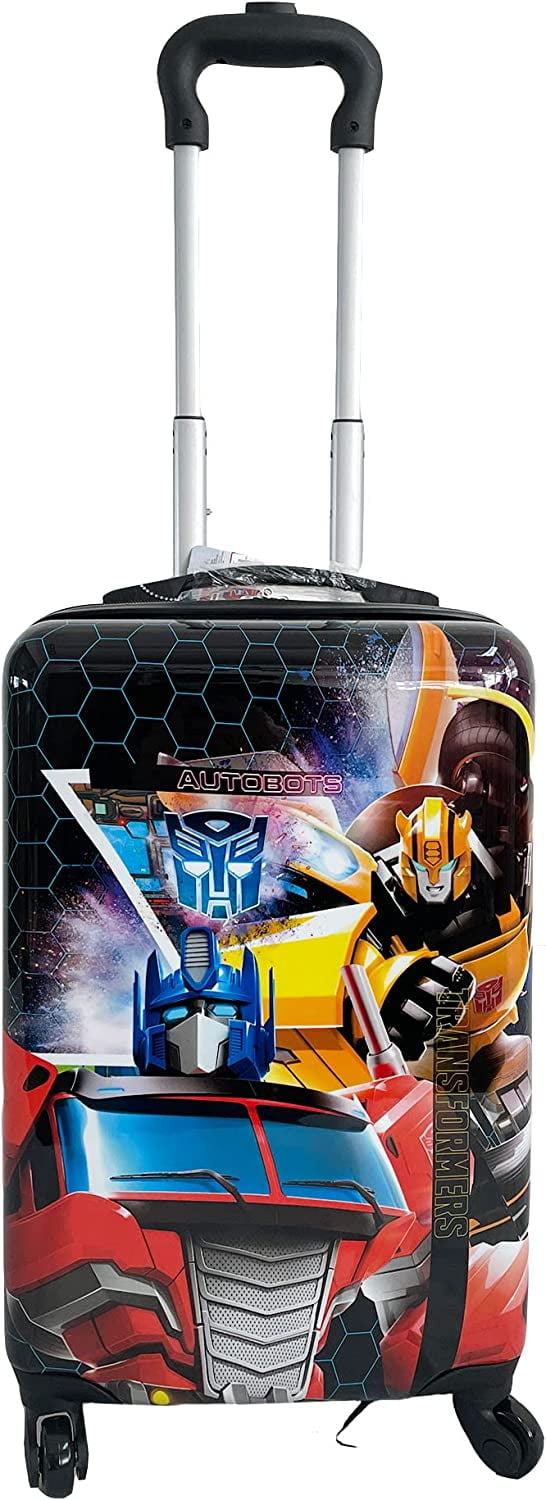 Fast Forward Transformers 20 inches Kids Luggage Hardside Tween Spinner ...