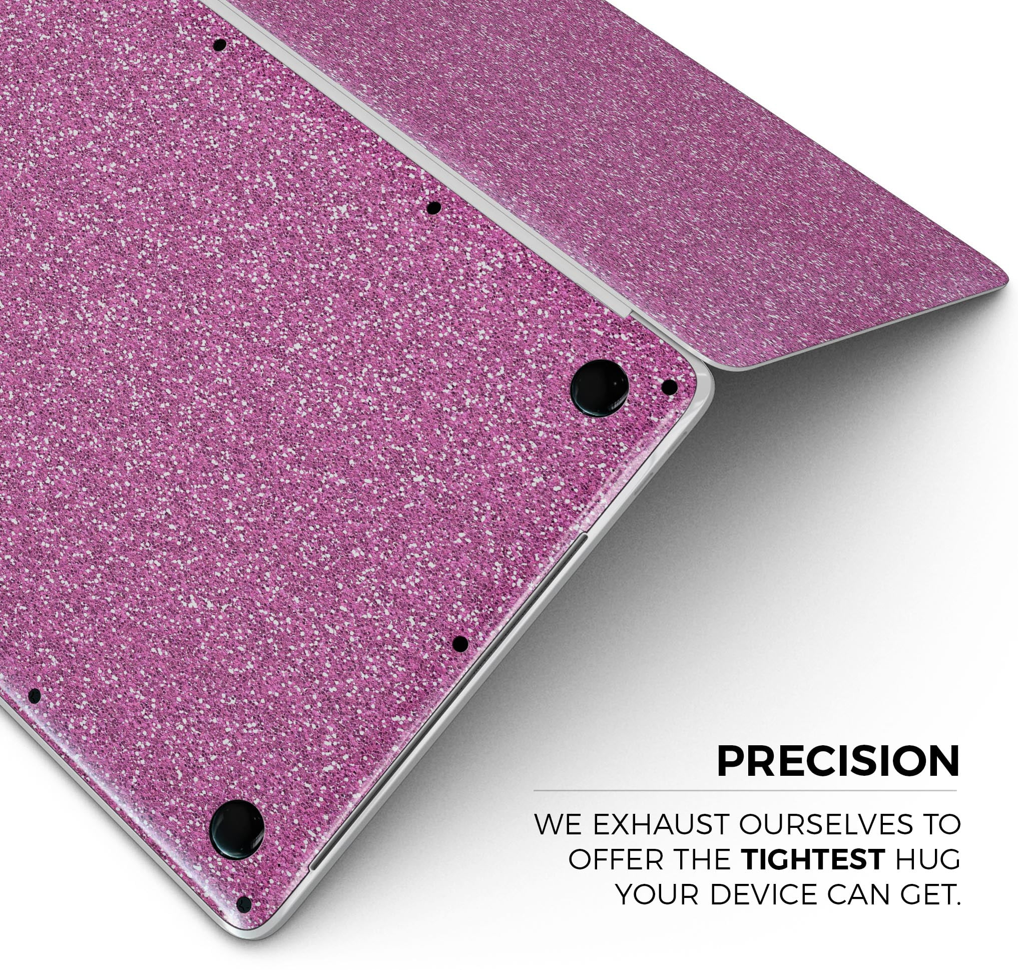 Pink Glitter Laptop