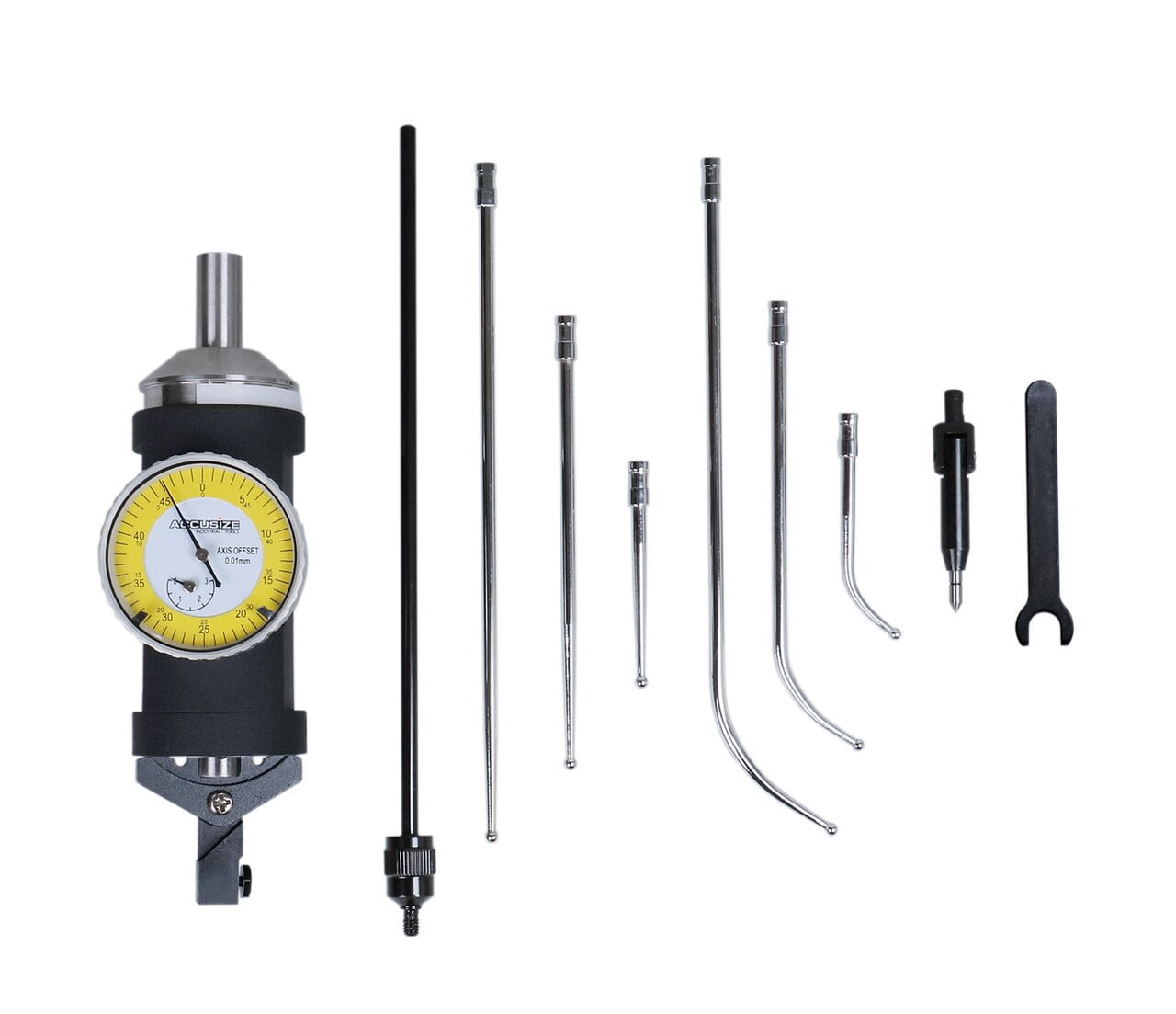 Accusize 0-3 mm x .01 mm, Metric Coaxial Centering Indicator, JD21-0002 ...