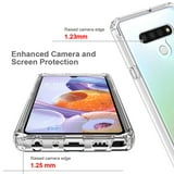 LG Stylo 6 Case, Rosebono Full-Body Rugged Ultra Transparency Hybrid ...