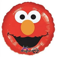 Sesame Street Elmo 42" Balloon (1) - Walmart.com