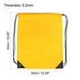Uxcell Drawstring Bag Oxford Cloth Draw String Sack for Gym Outdoors ...