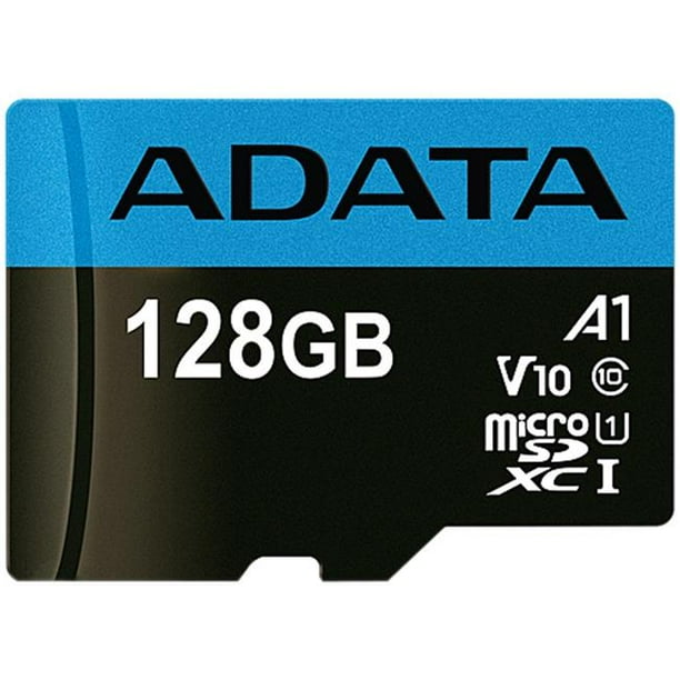 ADATA 128GB Premier microSDXC UHS-I / Class 10 V10 A1 Memory Card with SD Adapte - Walmart.com