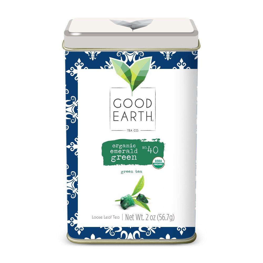 Good Earth Tea | Organic Emerald Green # 40 - Premium Organic Loose ...