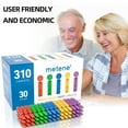 METENE 30G Twist Top Blood Lancets 310 Count Compatible with Lancing ...