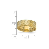 14K Yellow Gold Stretch Ring (SIZE 7) - Walmart.com