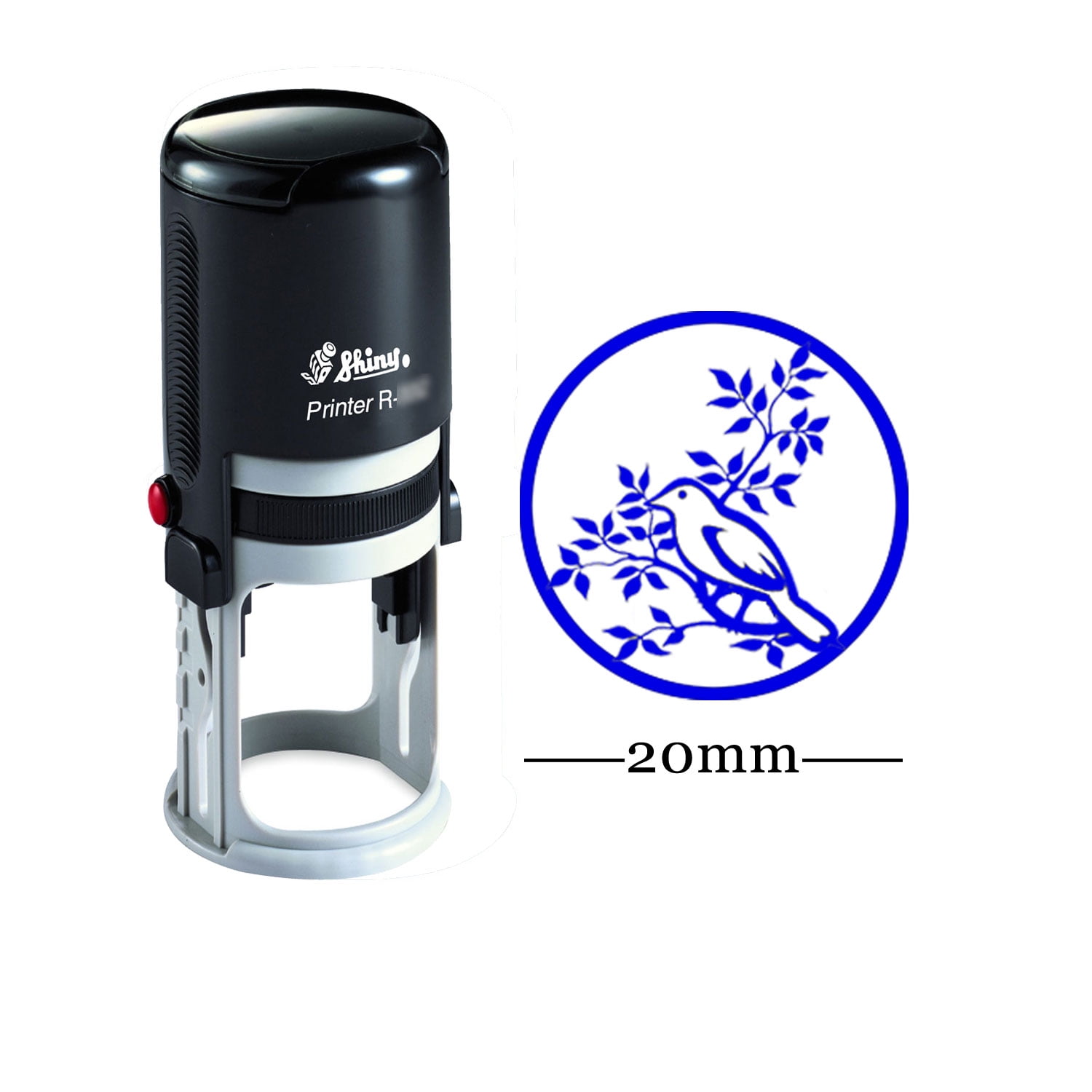 TREE DESIGN Round Self Inking Kids Teacher Stamp Personalized Custom ...