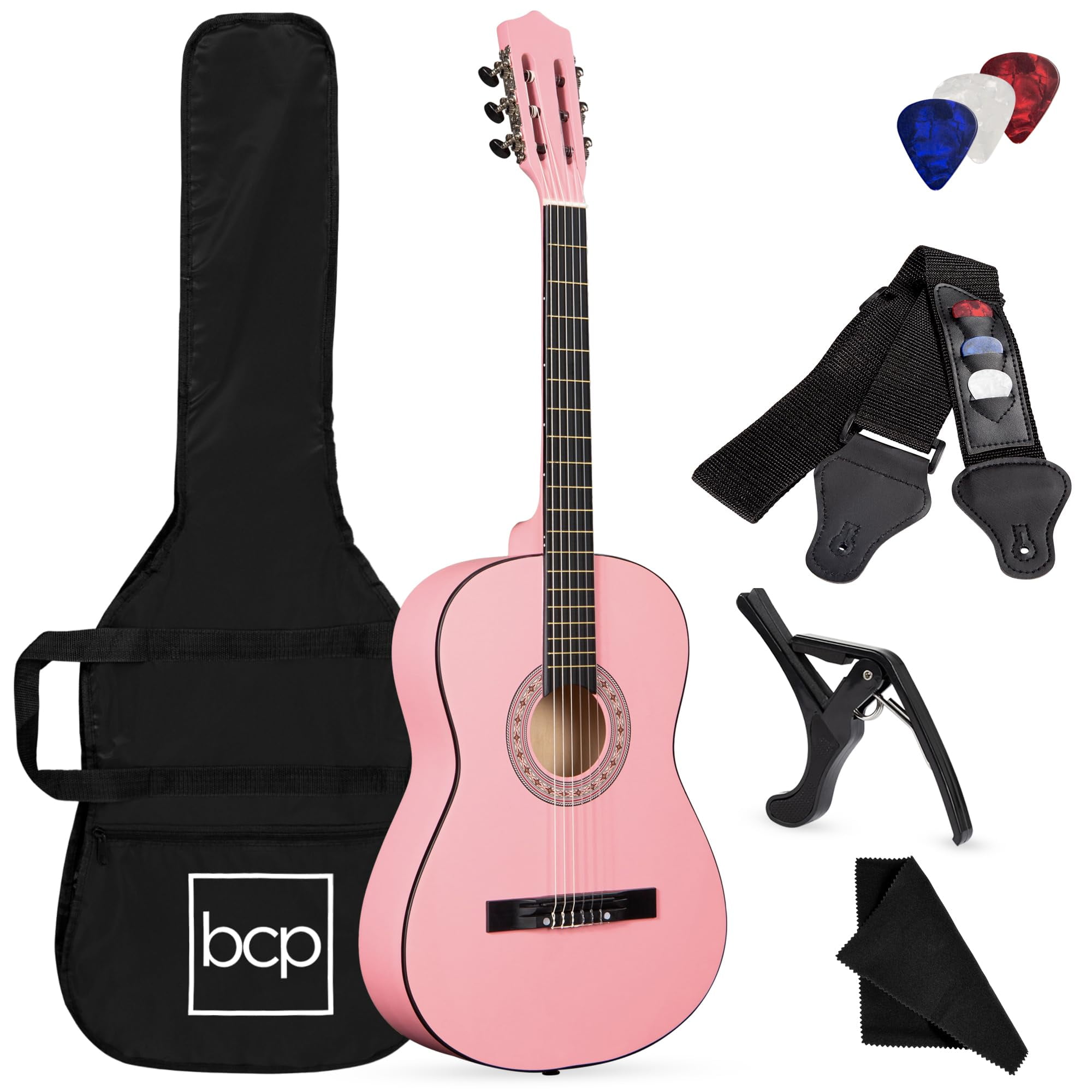 Click here for Best Choice Products 38in Beginner All Wood Acoust... prices