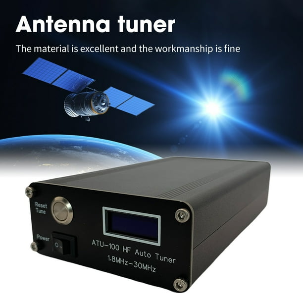 Clairlio ATU-100 Antenna Tuner 100W Automatic Antenna Tuner 1.8MHz ...