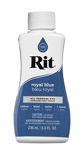 Rit Purpose Liquid Dye, 8 oz, Royal Blue - Walmart.com