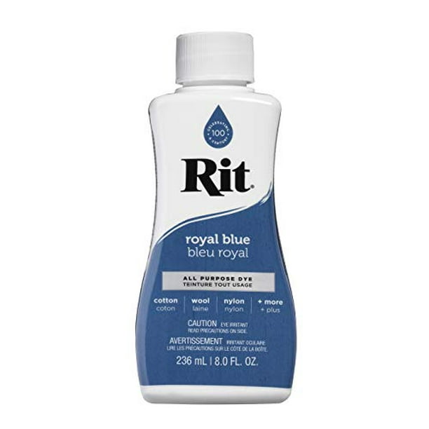 Rit Purpose Liquid Dye, 8 oz, Royal Blue - Walmart.com