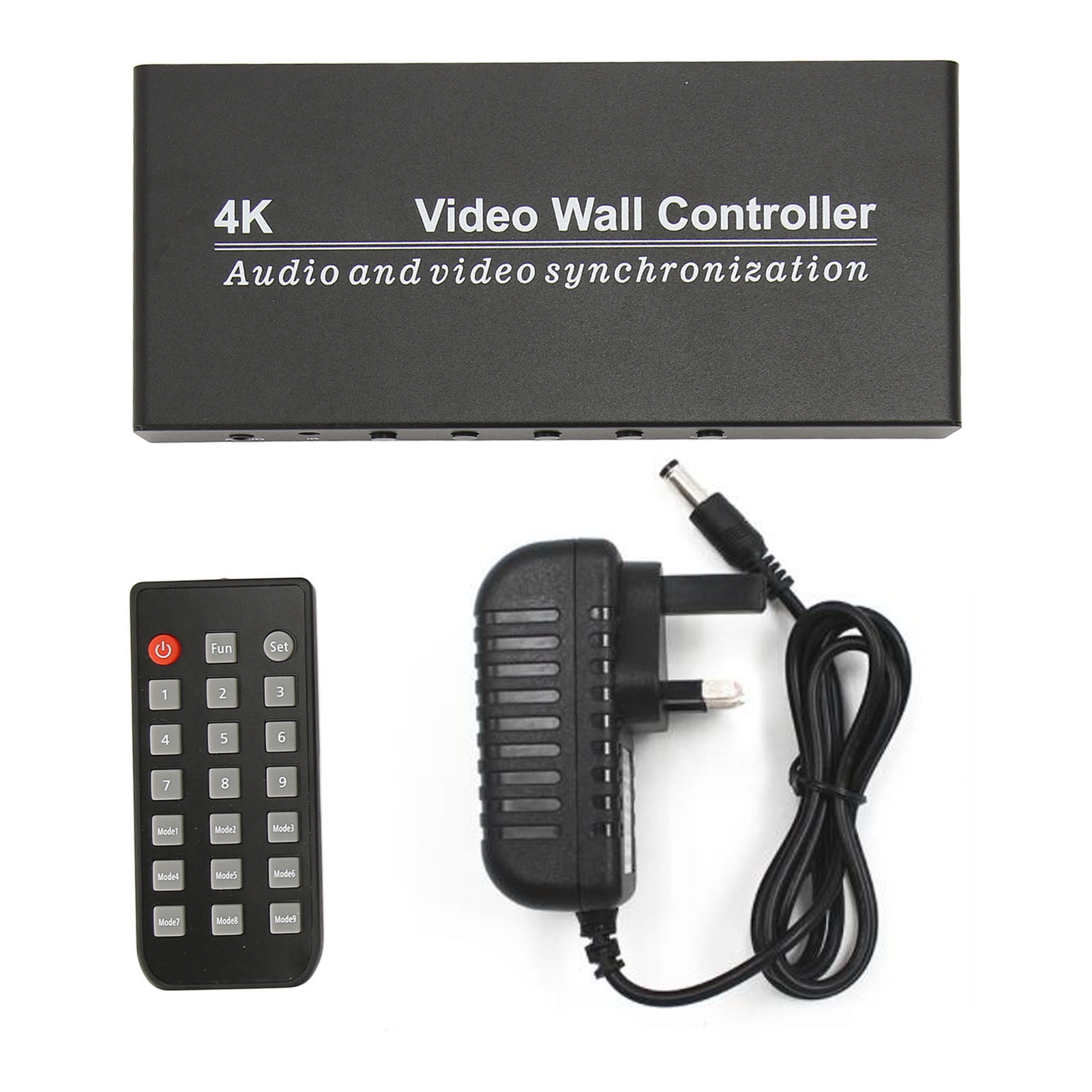 Controlador de pared de video 4K 30Hz Entrada 1 entrada 4 salidas 9 ...