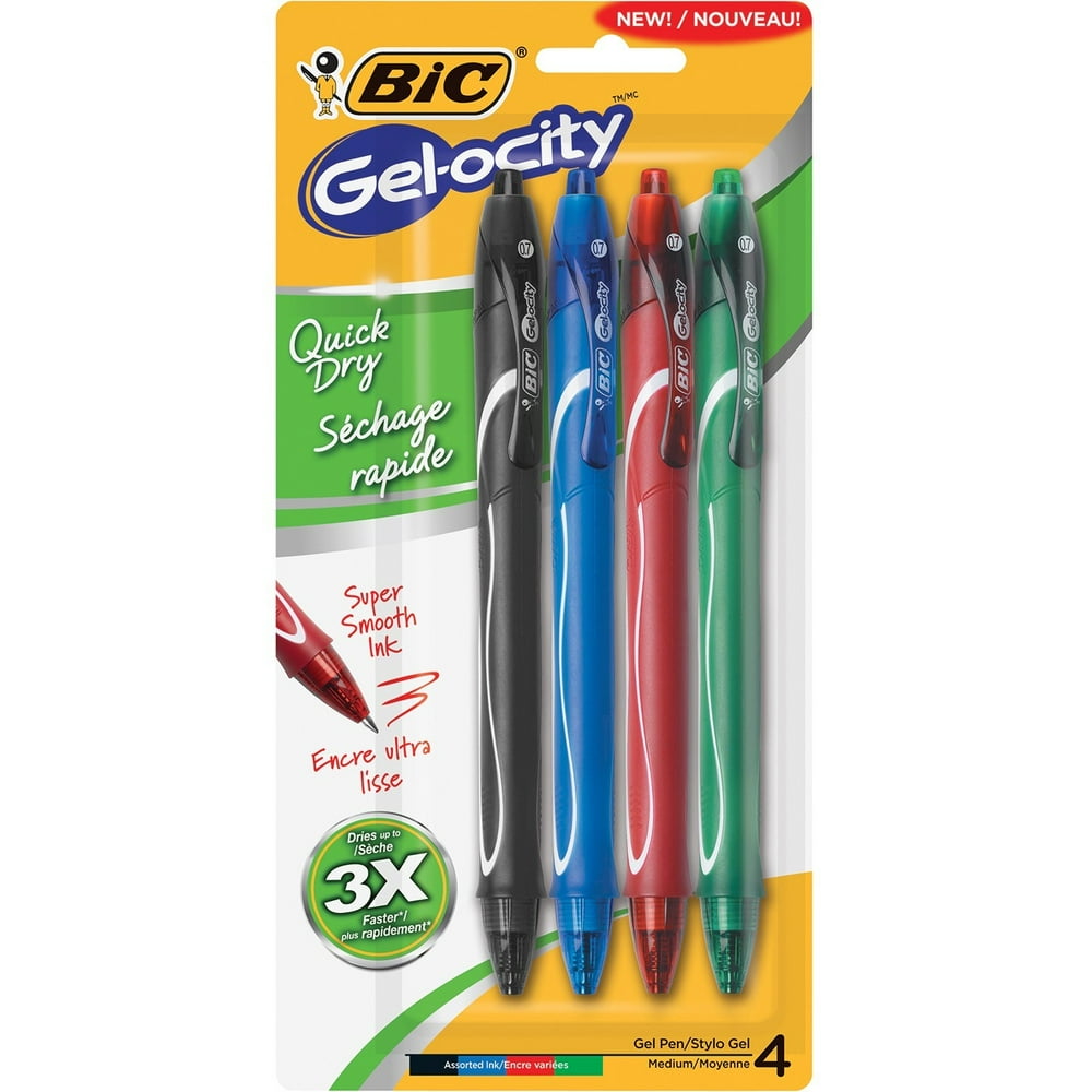 BIC Gel-ocity Gel Pen - Walmart.com - Walmart.com