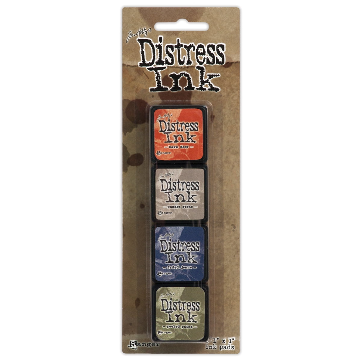 Tim Holtz Distress Mini Ink Pads 4/Pkg-Kit 5 - Walmart.com