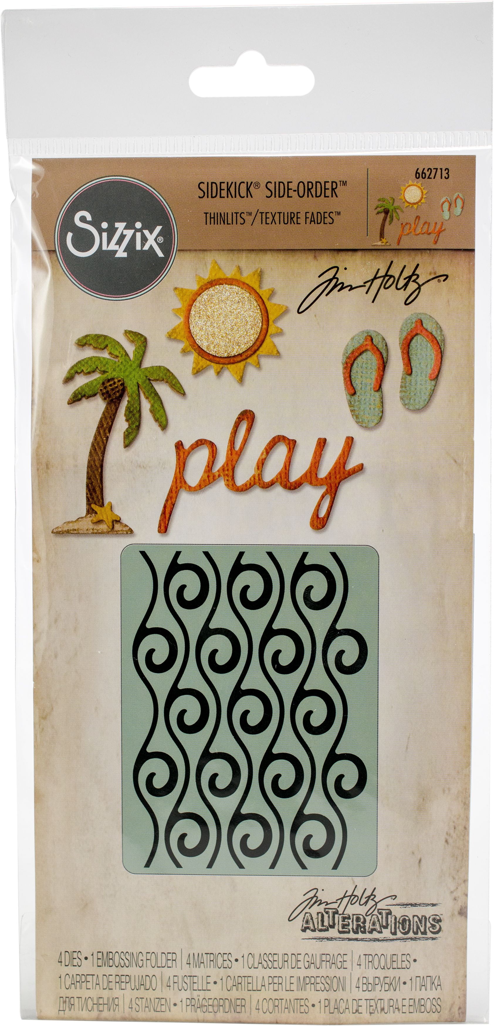Sizzix Sidekick Side-Order Set By Tim Holtz Beach - Walmart.com