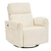 Aemeios Chenille Swivel Rocker Glider Power Recliner Nursery Rocking ...
