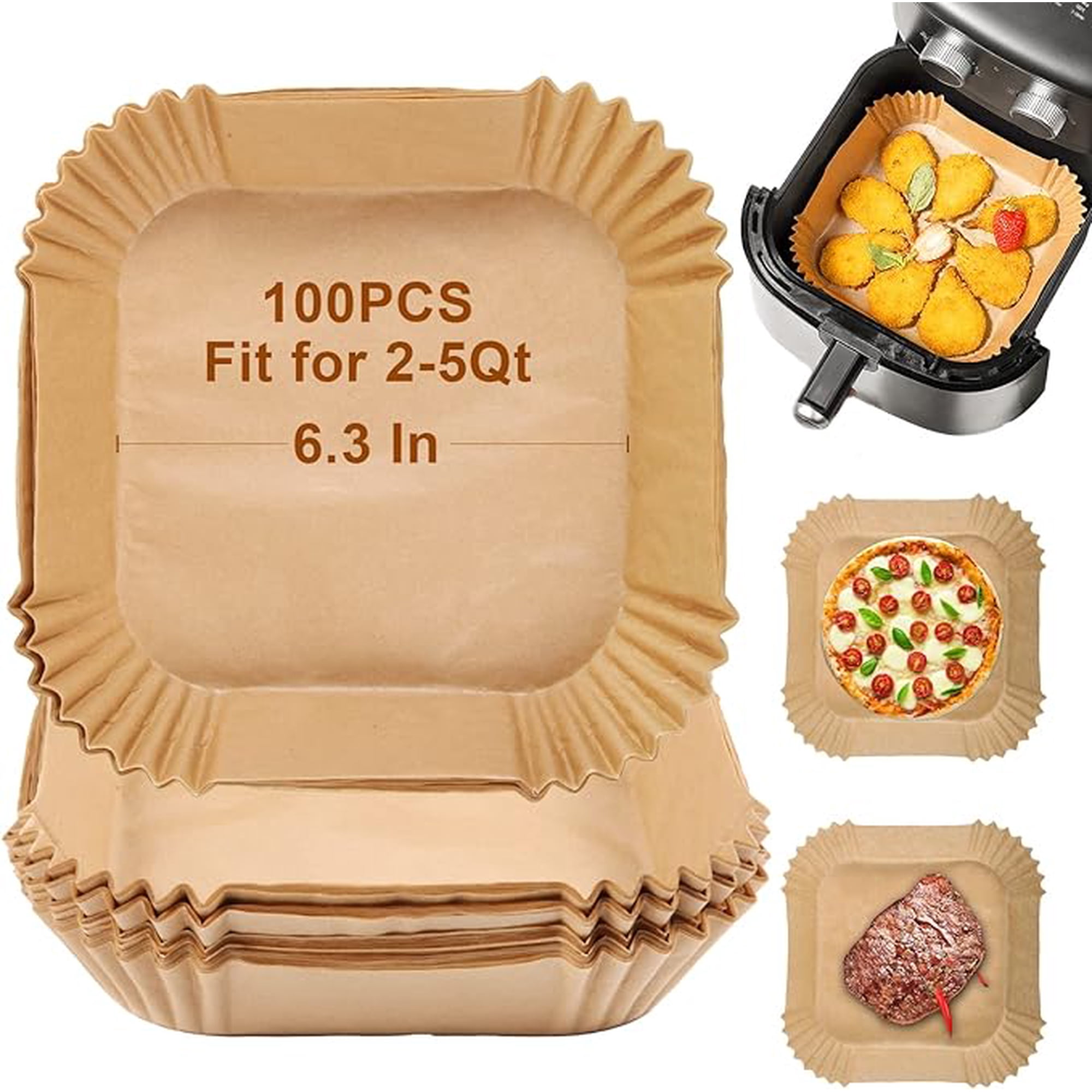 Click here for Bindamon Air Fryer Disposable Paper Liner  100pcs/... prices