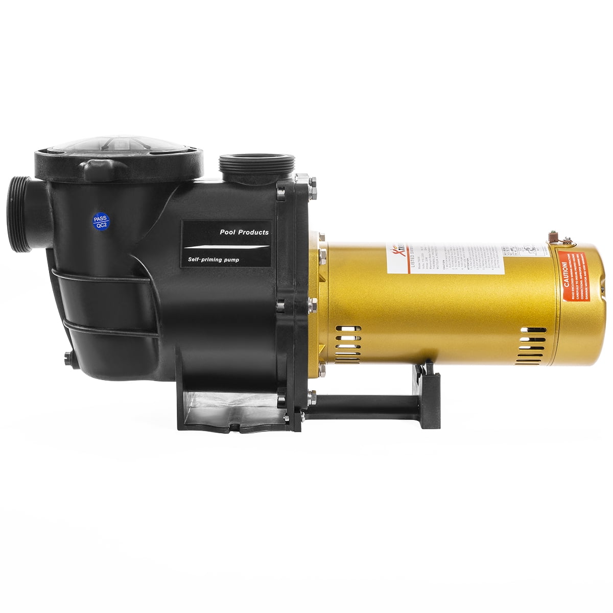 XtremepowerUS 2HP In-Ground Swimming Pool Pump 1-Phase 2" Inlet Dual ...