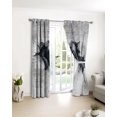 3D Broken Wall Blackout Curtains for Bedroom/Living Room, Thermal ...