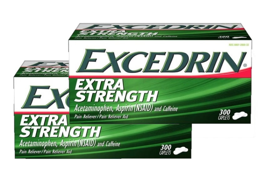 Excedrin Extra Strength Caplets (300 ct.) 2 Pack - Walmart.com