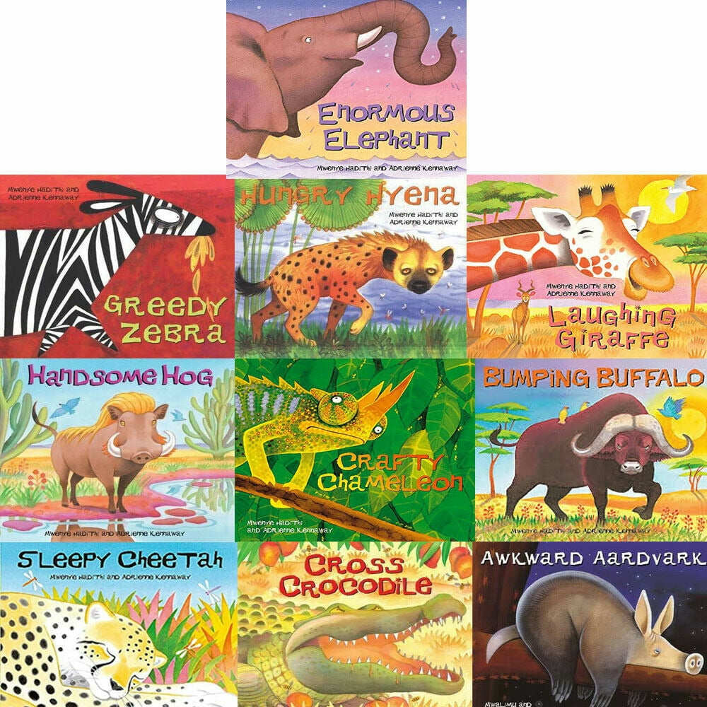 Mwenye Hadithi & Mwalimu African Animal Tales 10 Books Collection Set ...
