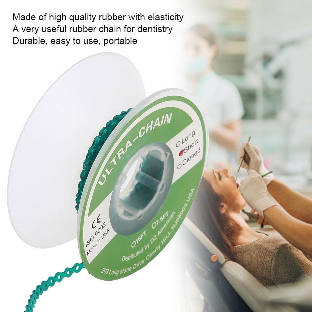 Cadena de goma de ortodoncia,Cadena elástica de ortodoncia de goma ...