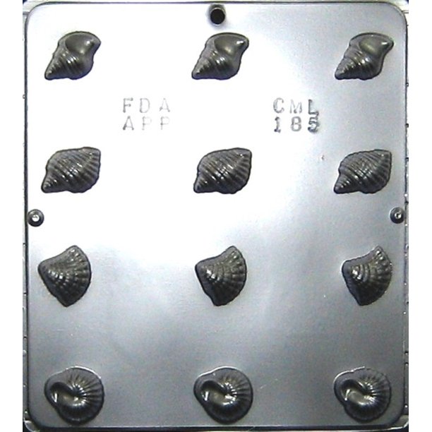 185 Variety Sea Shells Chocolate Candy Mold - Walmart.com