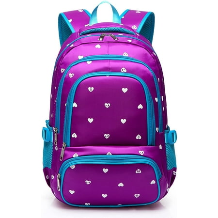 Fashion Girls Backpack for Kids Elementary School Bag Girly Bookbag ...