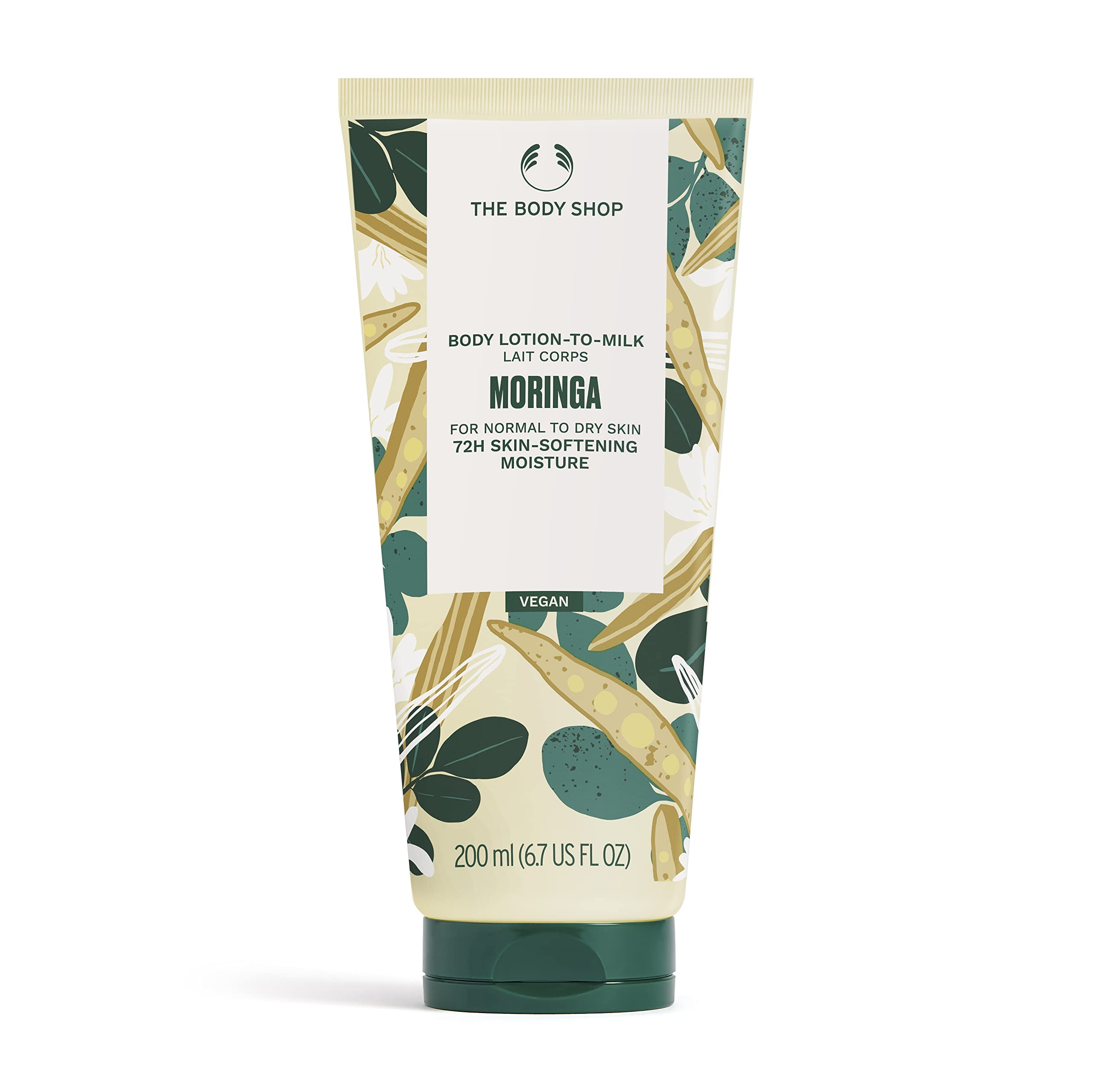The Body Shop Moringa Body Lotion - Humedad suavizante de la piel para ...