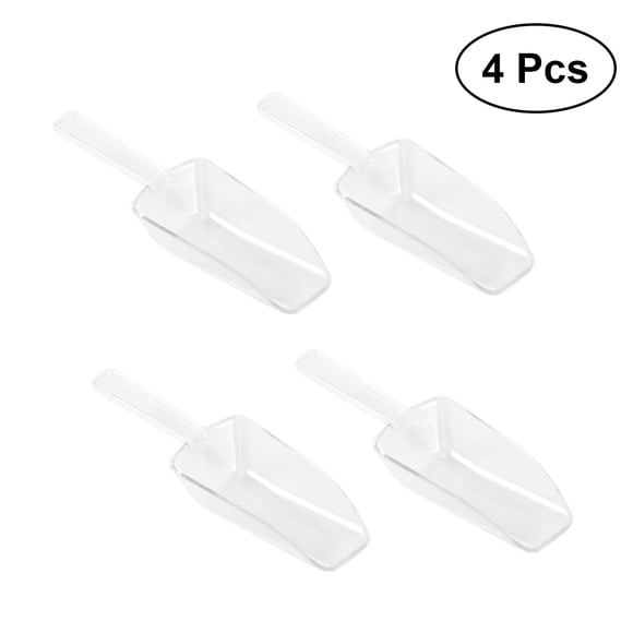 Clear Plastic Scoops