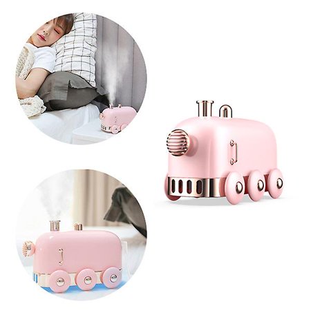 Mini Train Humidifier USB Aroma Air Diffuser Essential Oil 300ml ...