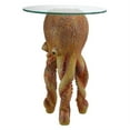 Design Toscano Ollie, the Octopus Glass Topped Sculptural Table ...