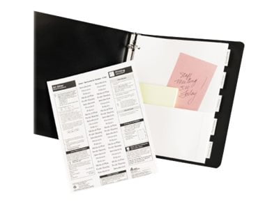 Avery WorkSaver - Pocket divider - 5 parts - Letter - tabbed - Walmart.com