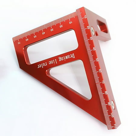 Right Angle Ruler 90 & 45 Degrees Aluminum Alloy Accurate High ...