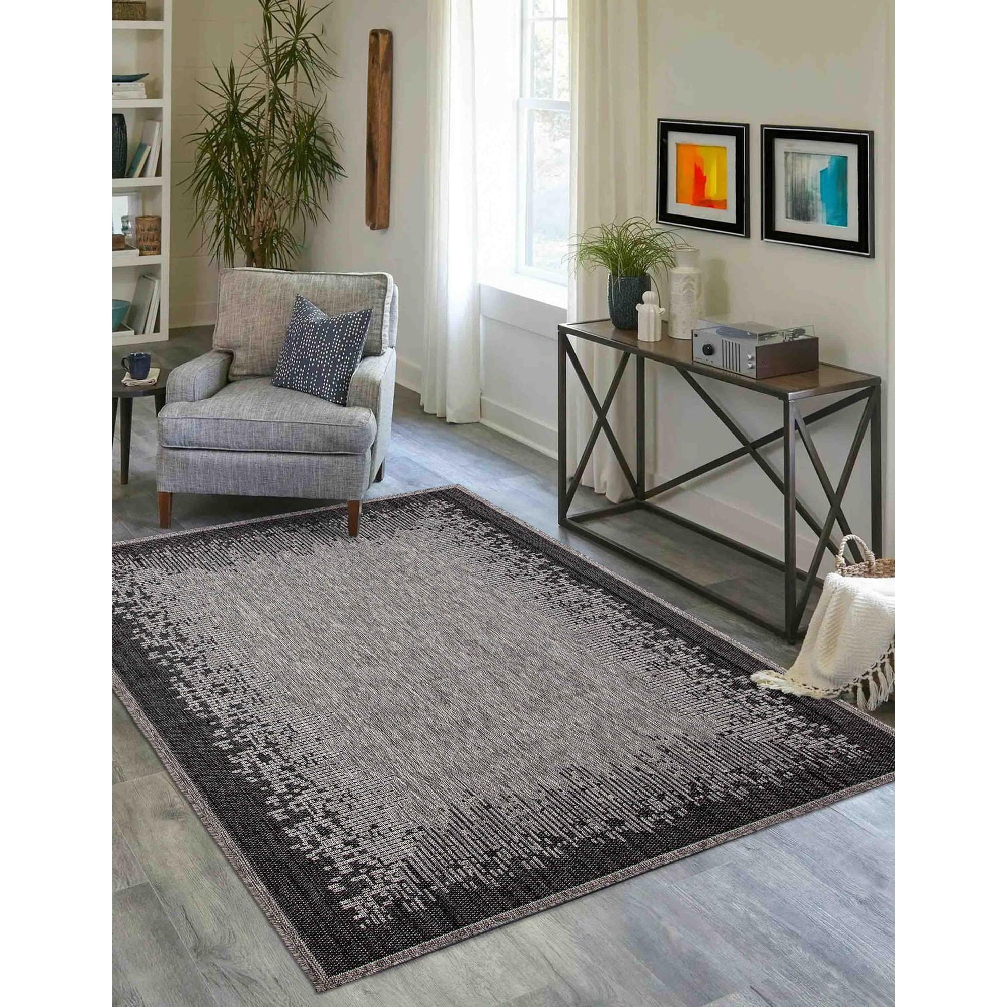 Click here for Ecarpet Edge Contemporary/Modern Area Rug For Livi... prices