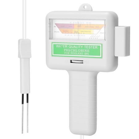 Amdohai 2 in 1 PH Chlorine Meter Tester PC-101 PH Tester Chlorine Water ...