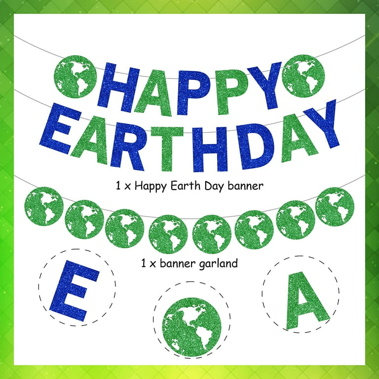 Happy Earth Day Banner
