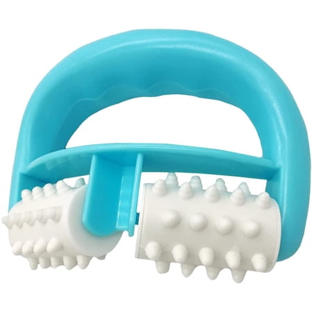 Cellulite Massage, Manual Roller Massage with Two Wheels Massage Handle ...