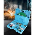 Portable Gas Welding Kit with Oxygen Acetylene, Welder Attachment ...