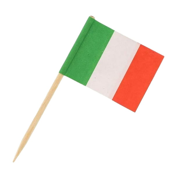 wolftale 100x Italy Toothpick Flag Wide Applications Made With Food ...