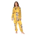 1-Pack Onesie Adult Hooded Pajamas, Soft Fleece Full Zip One Piece ...