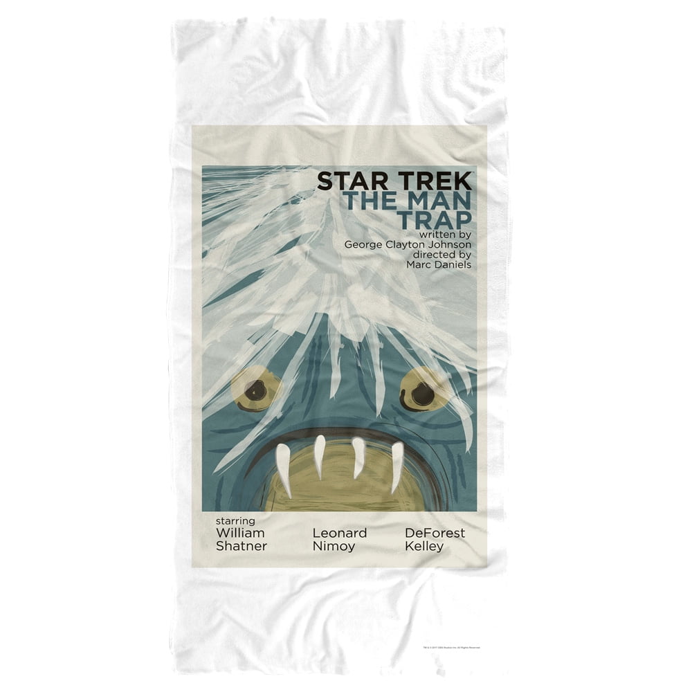 Star Trek Beach Towel, 30"x60" TOS Episode 1 Beach Towel - Walmart.com
