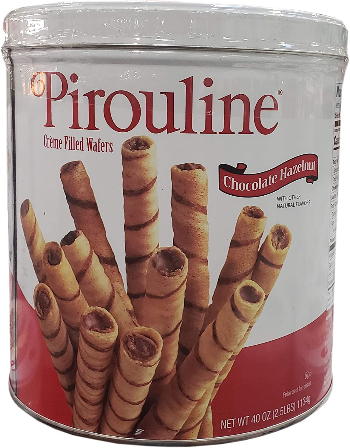 Pirouline Cr me Filled Wafers Chocolate Hazelnut, 40 Ounce - Walmart.com