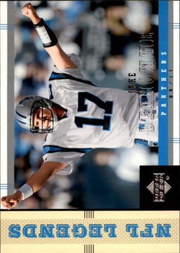 2004 Upper Deck Legends #13 Jake Delhomme NFL Football Trading Card ...