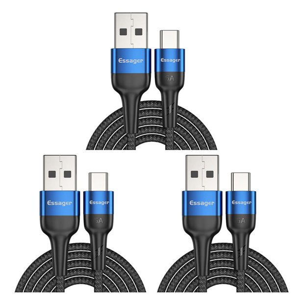 sweethay Cable USB tipo C 5A para Mate 30 P30 P20 Pro Lite, de carga rápida USBC tipo C, Cable ...