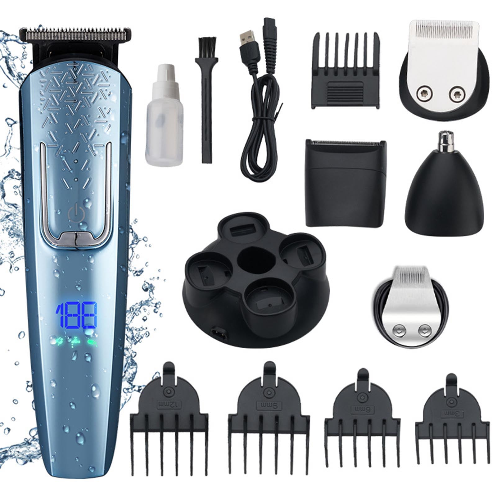 Click here for Yeacher 5 In 1 Electric Hair Trimmer Kit Cordless... prices