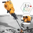 High-Efficiency Gasoline Rock Drill – 27kg Lightweight, No Power Needed ...