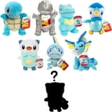 Pokemon Fire, Grass & Water Type 8" Plush Assorted Blind Box 3-Pack ...