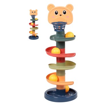 Ball Ramp Toys - Ball Race for s with 4 Mini Ball and - Walmart.com