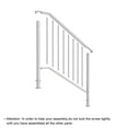 EasingRoom Handrail for Stairs Fits 4-Step Handrail for Outdoor Steps ...